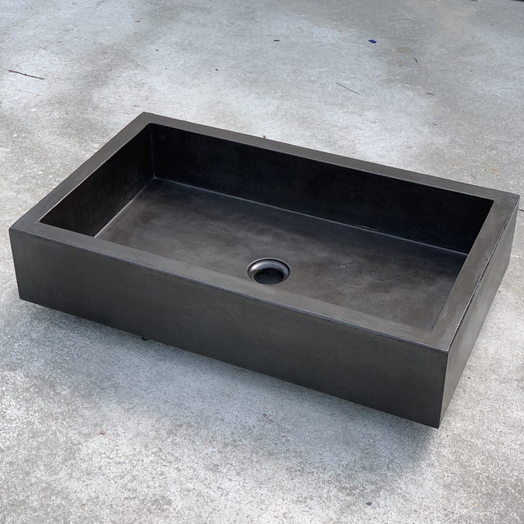 Custom Basin - Private Client - Raw Concrete Design